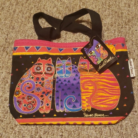 Laurel Burch | Bags | Laura Burch Lb9 Cat Tote Nwts | Poshmark